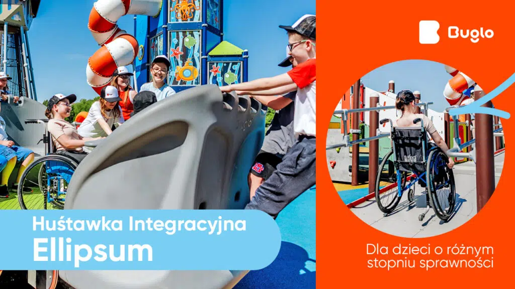 Children are testing the Ellipsum Inclusive Swing from Buglo | Video ...